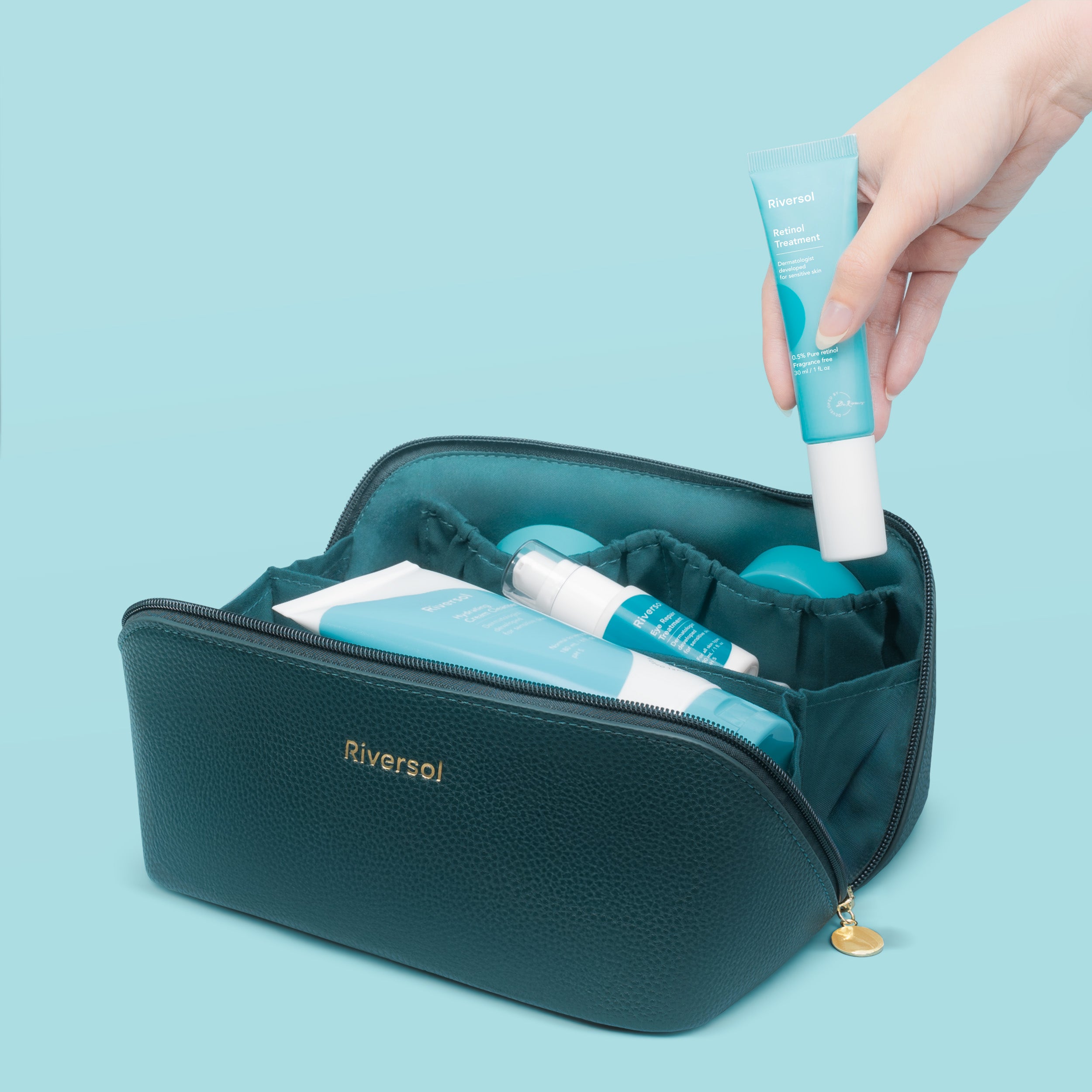 Limited Edition Origami Makeup Bag – Riversol