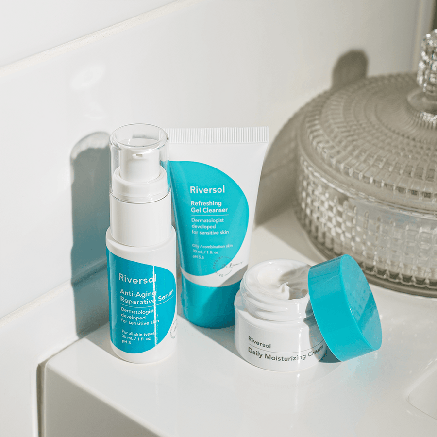 Travel Ready Anti-Aging Trio | Riversol Derm Developed