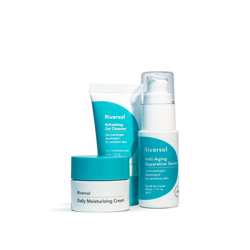 Travel Ready Anti-Aging Trio | Riversol Derm Developed